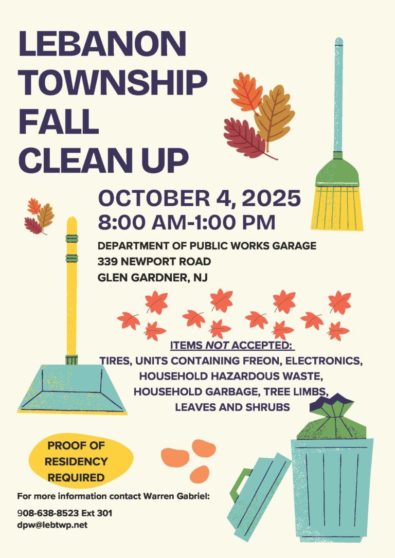 Fall Clean Up - Lebanon Township